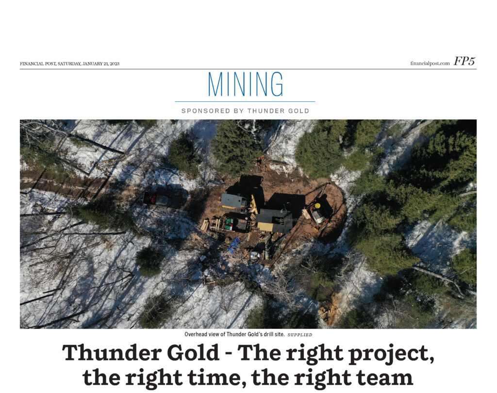 Media – THUNDER GOLD CORP
